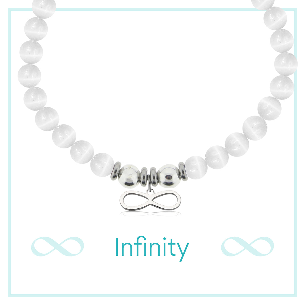 Infinity Charity Charm Bracelet Collection – HELP by TJ