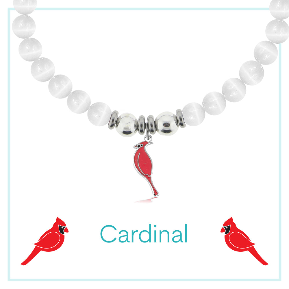 Cardinal Enamel Charity Charm Bracelet Collection – HELP by TJ