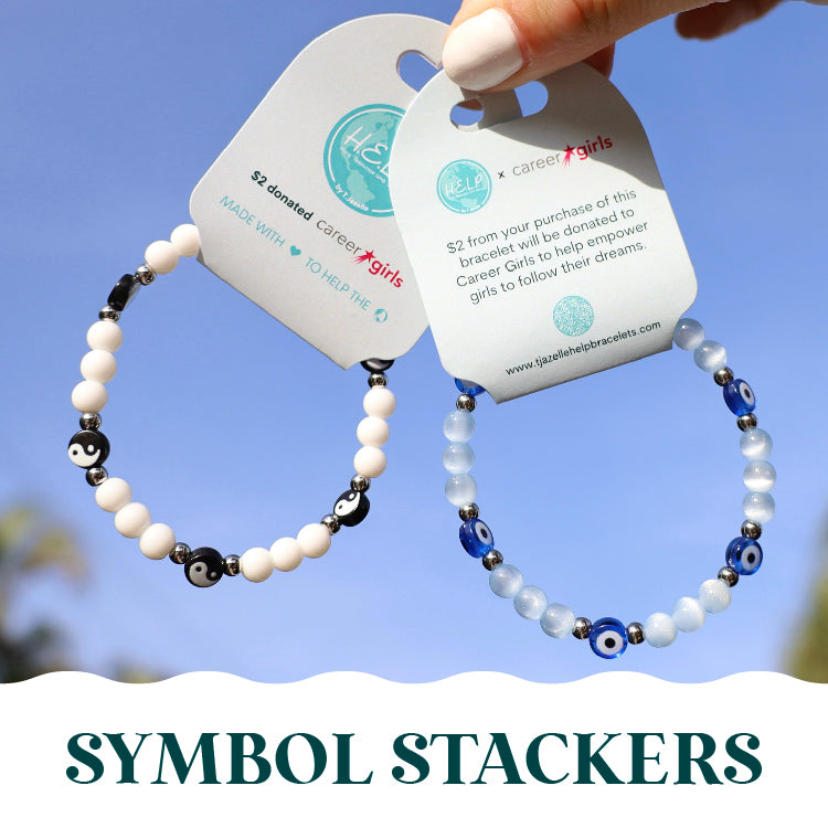 Symbol Stacker Bracelet Collection- Career Girls – HELP by TJ