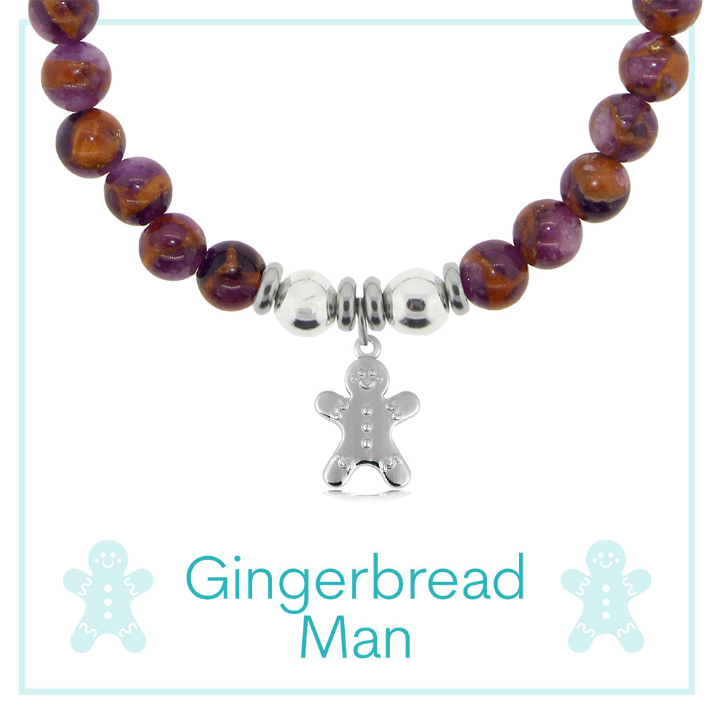 Gingerbread Man Charity Charm Bracelet Collection – HELP by TJ