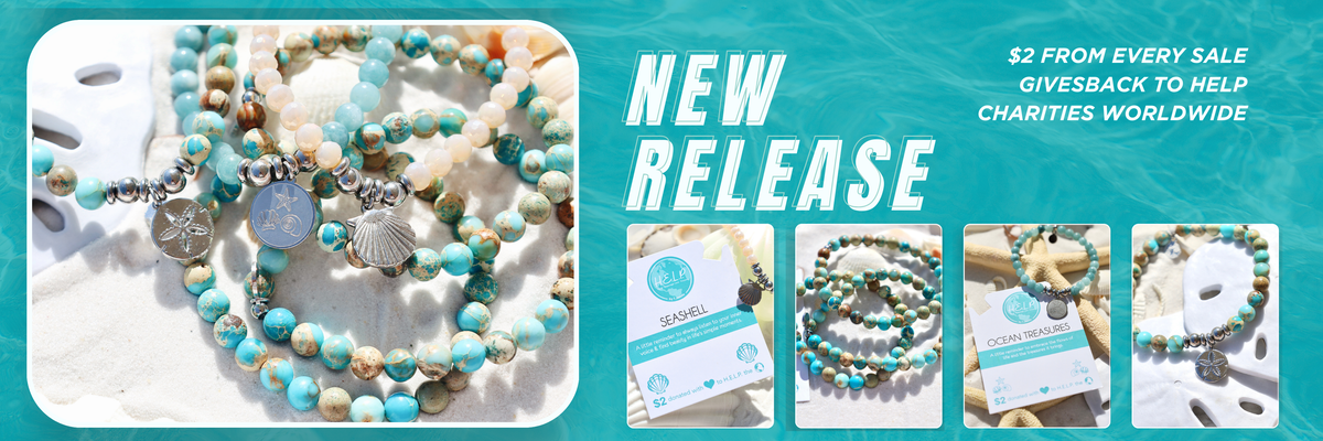 HELP Charity Bracelets – HELP by TJ