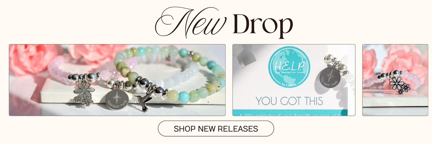 HELP Charity Bracelets – HELP by TJ