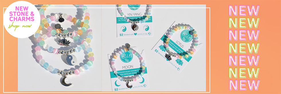 HELP Charity Bracelets – HELP by TJ
