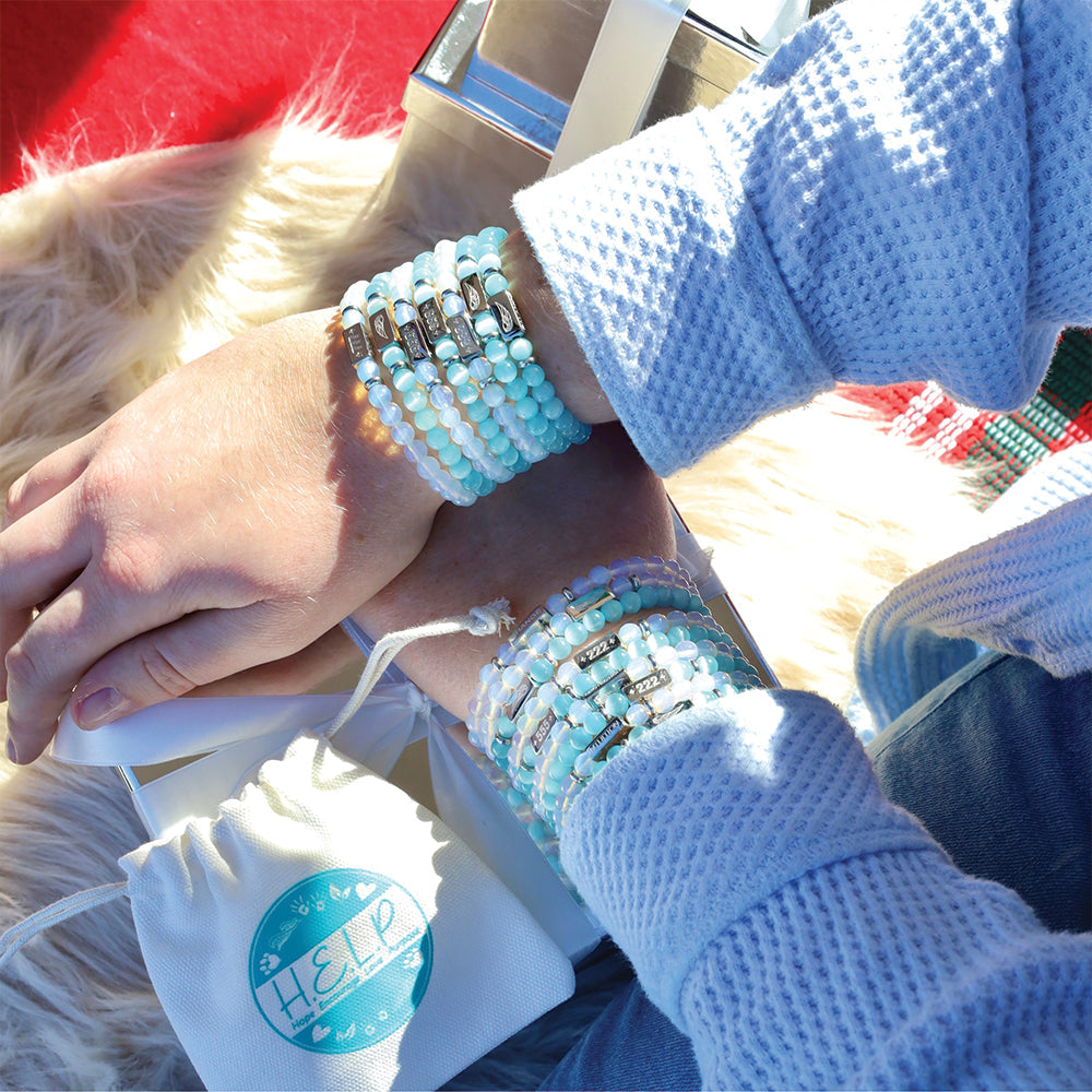 HELP Charity Bracelets – HELP by TJ