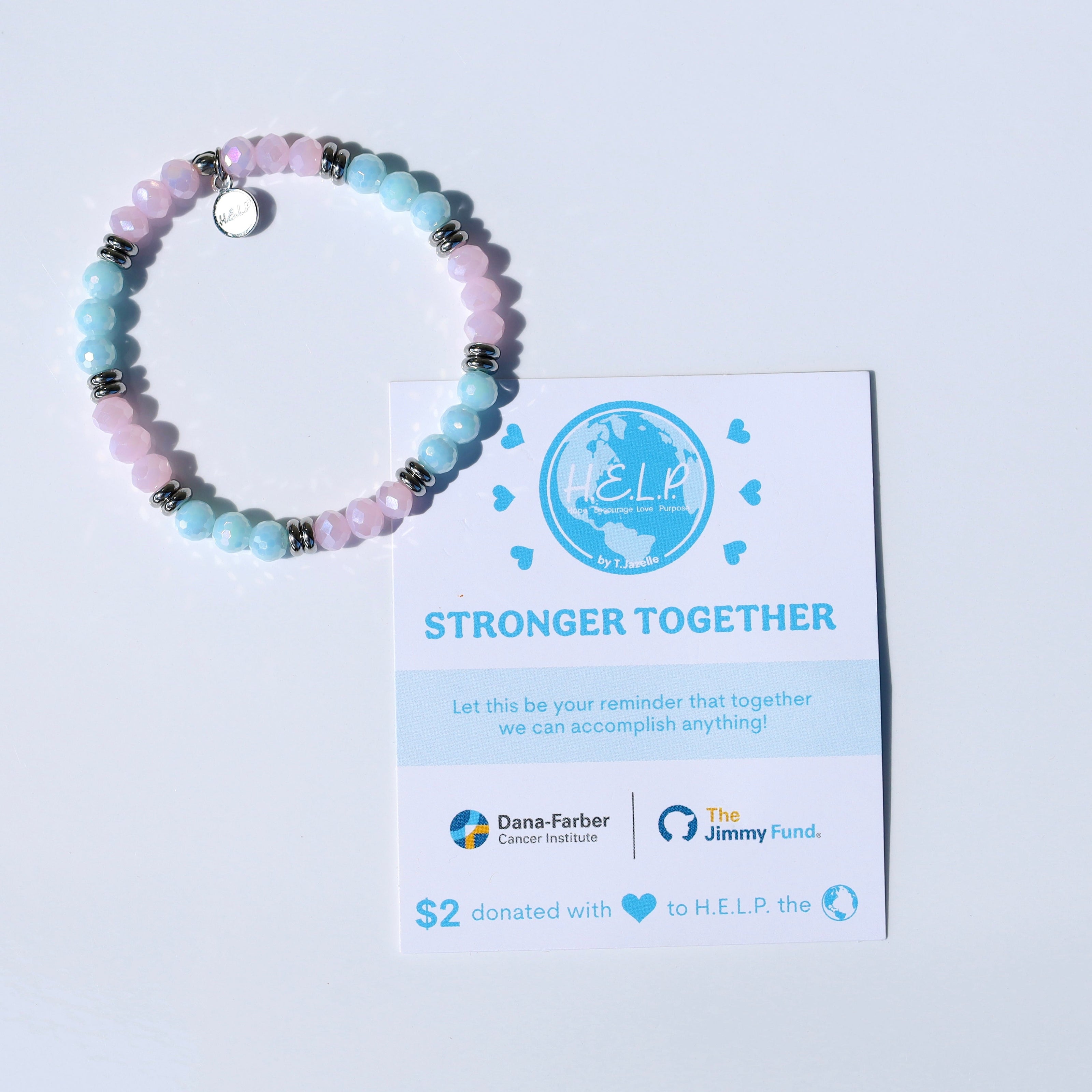 HELP Charity Bracelets – HELP by TJ